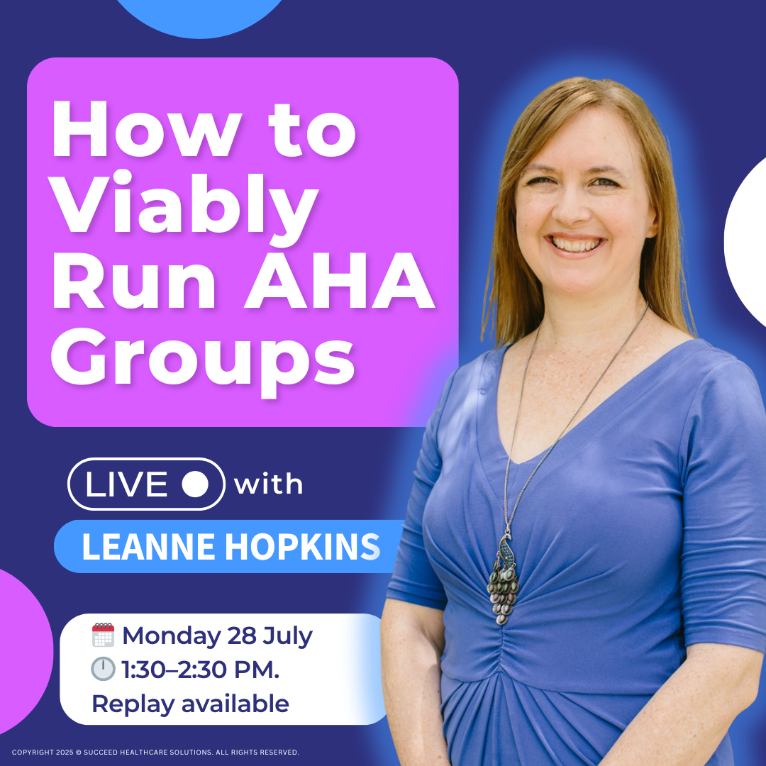 How to Viably Run AHA Groups – NDIS-Aligned Group Therapy Webinar